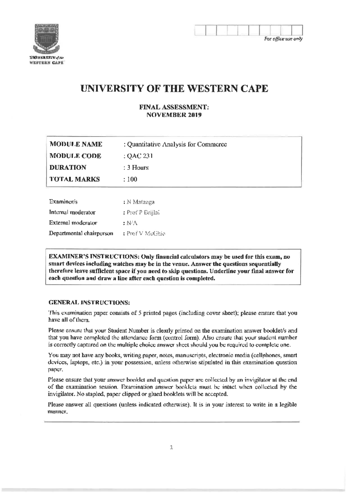 November 2019 Final Exam Review Guide - Studocu