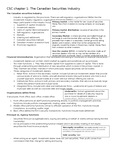 Canadian Securities Course Volume 1 - CSI - Studocu