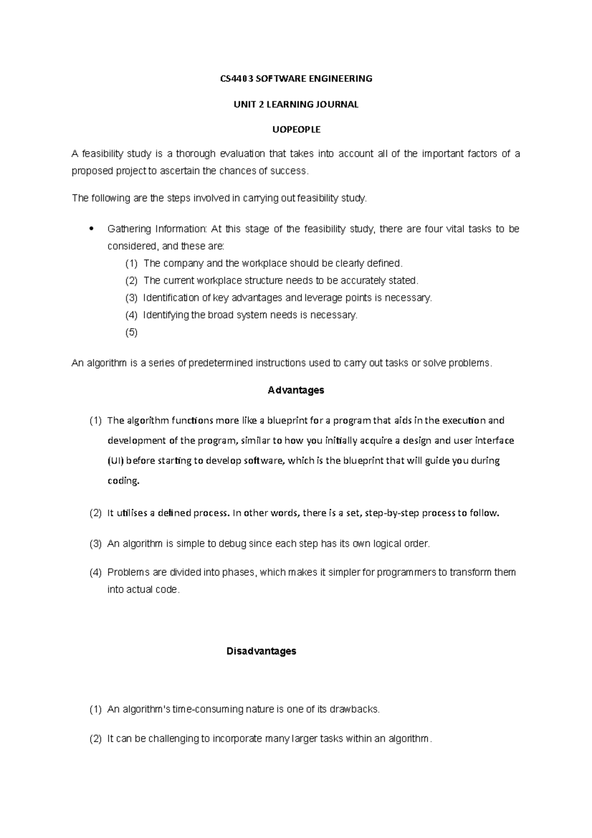 CS4403 Software Engineering UNIT 2 LJ - CS4403 SOFTWARE ENGINEERING ...