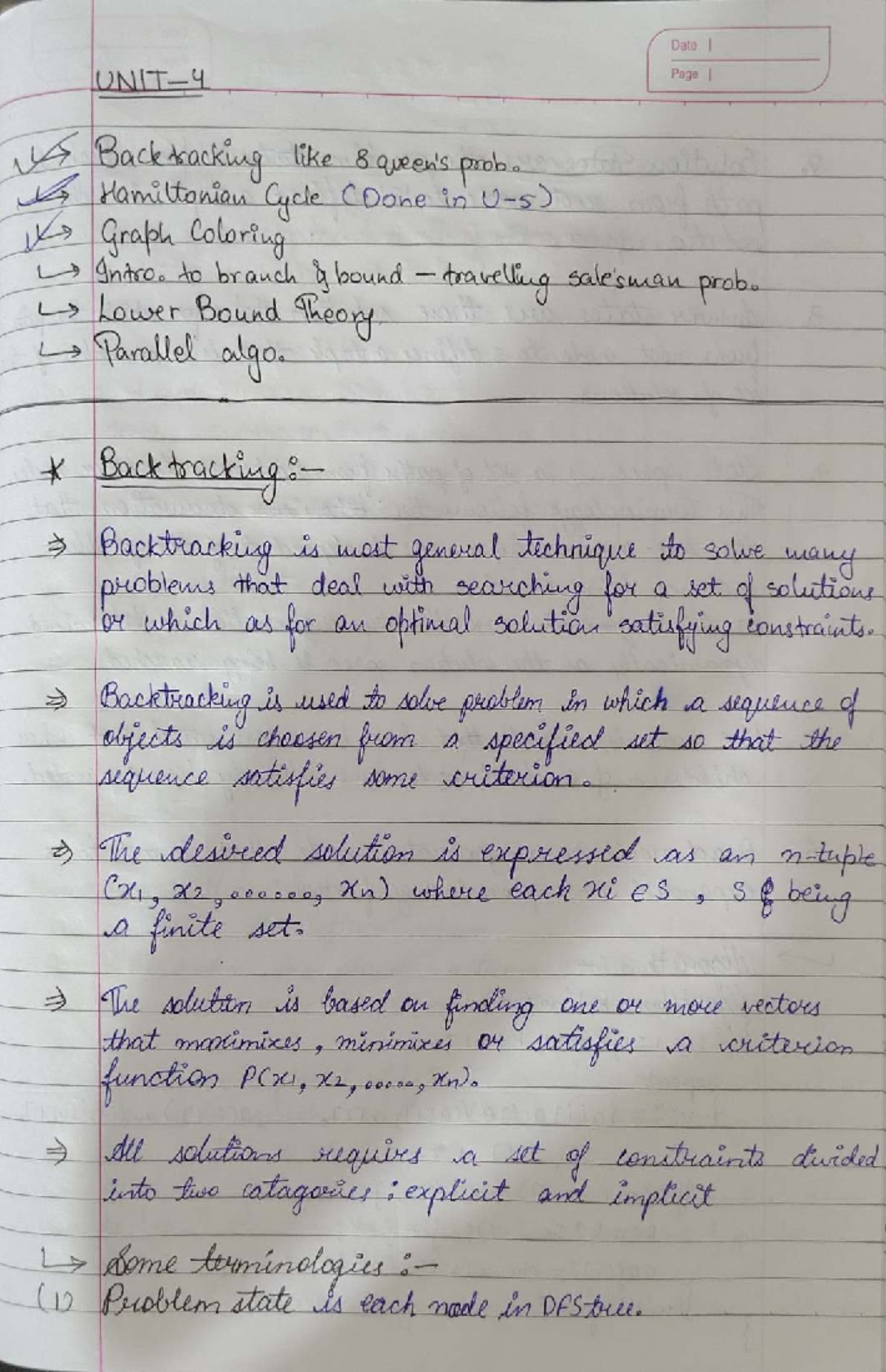 ADA U-4 Notes for Unit 4 (IT403/AL402/CS402) - RGPV Exam Prep - Studocu