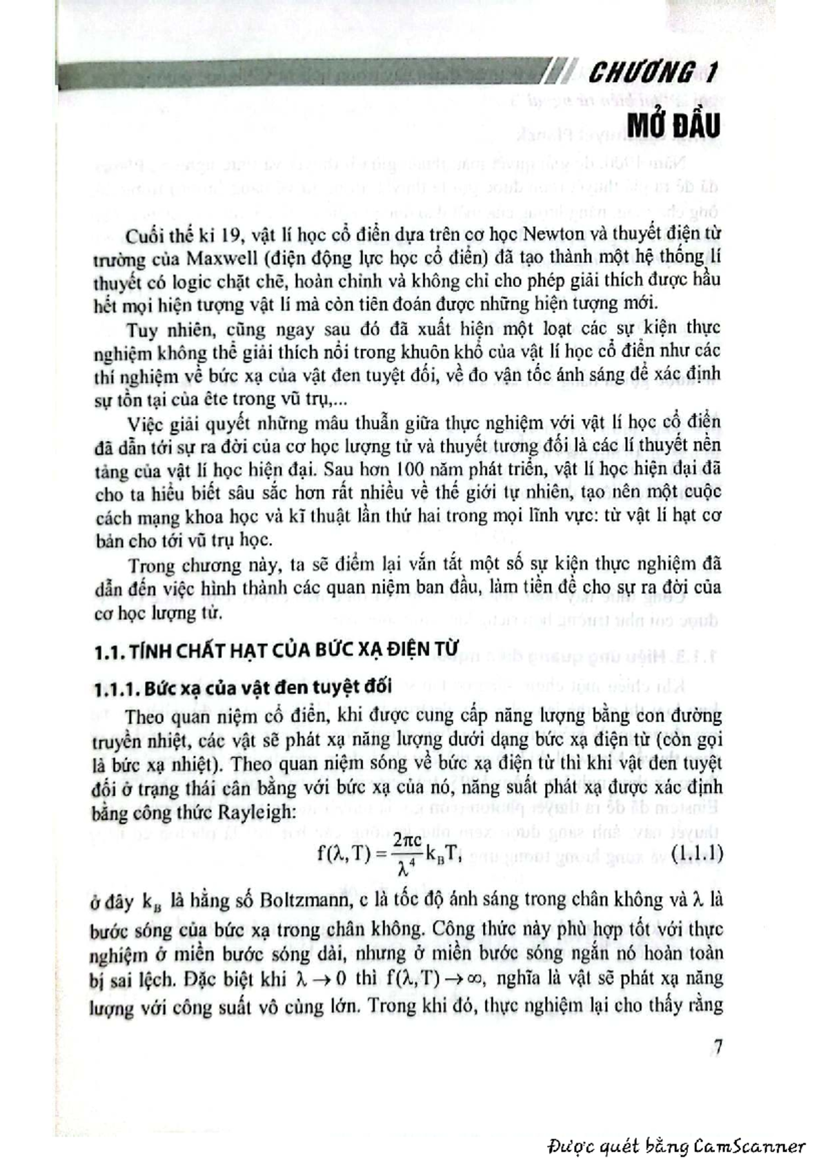 Chương 1 & 2 - Vật Lý Cổ Điển và Hiện Đại (PHYS 101) - Studocu