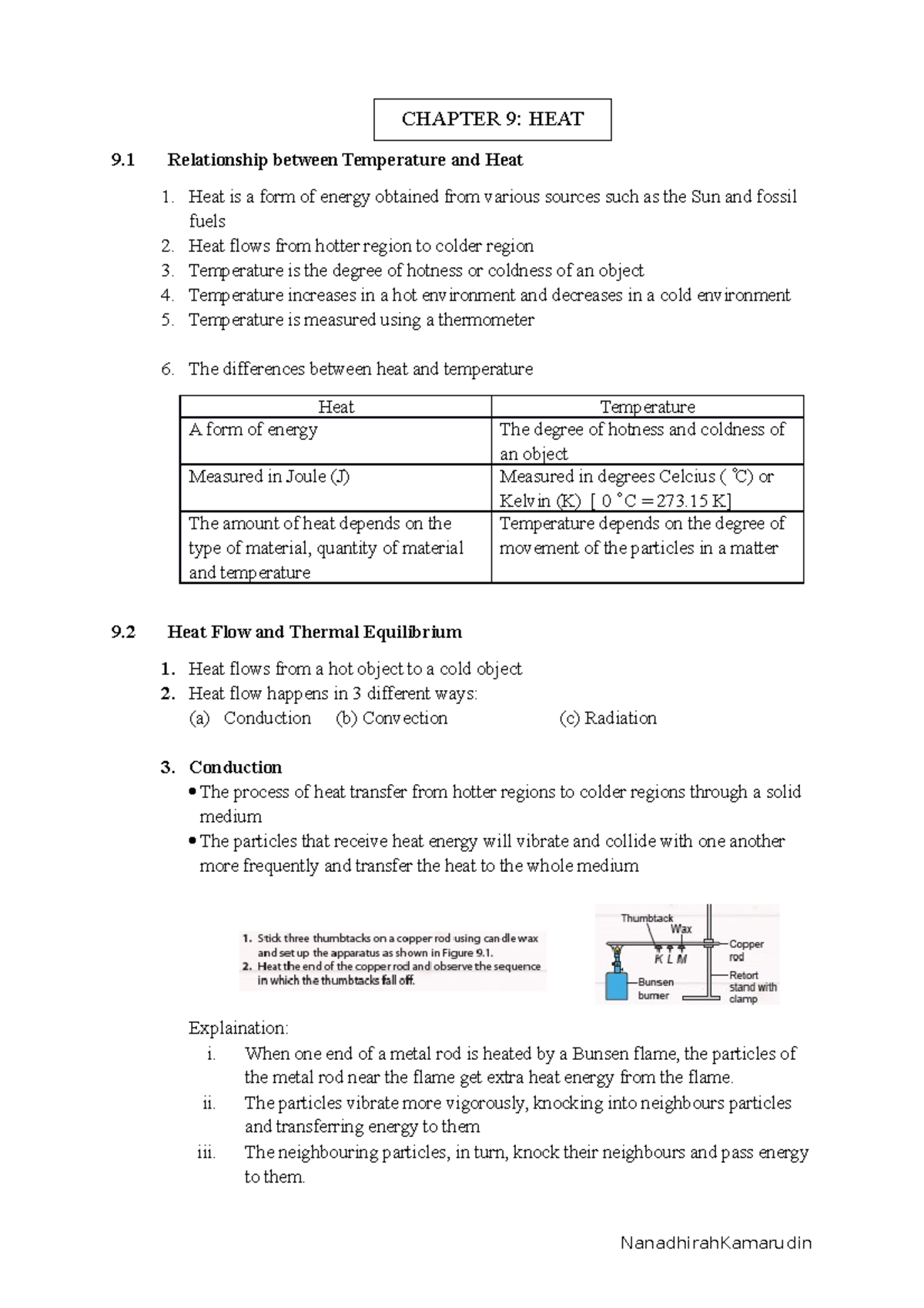 451510772 Chapter 9: Understanding Heat and Temperature Concepts - Studocu