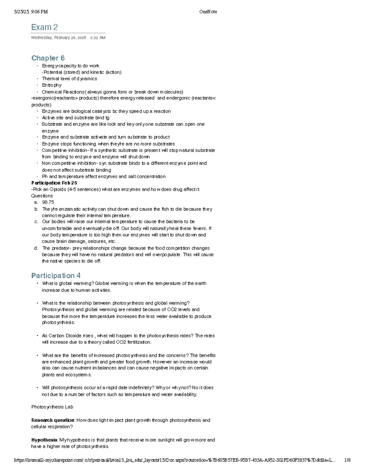 Cellular Respiration and Cancer: Exam Insights for Biology 101 - Exam 2 ...