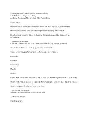 Anatomy Lecture 3 skeletal system - Anatomy Lecture 3: The Skeletal ...