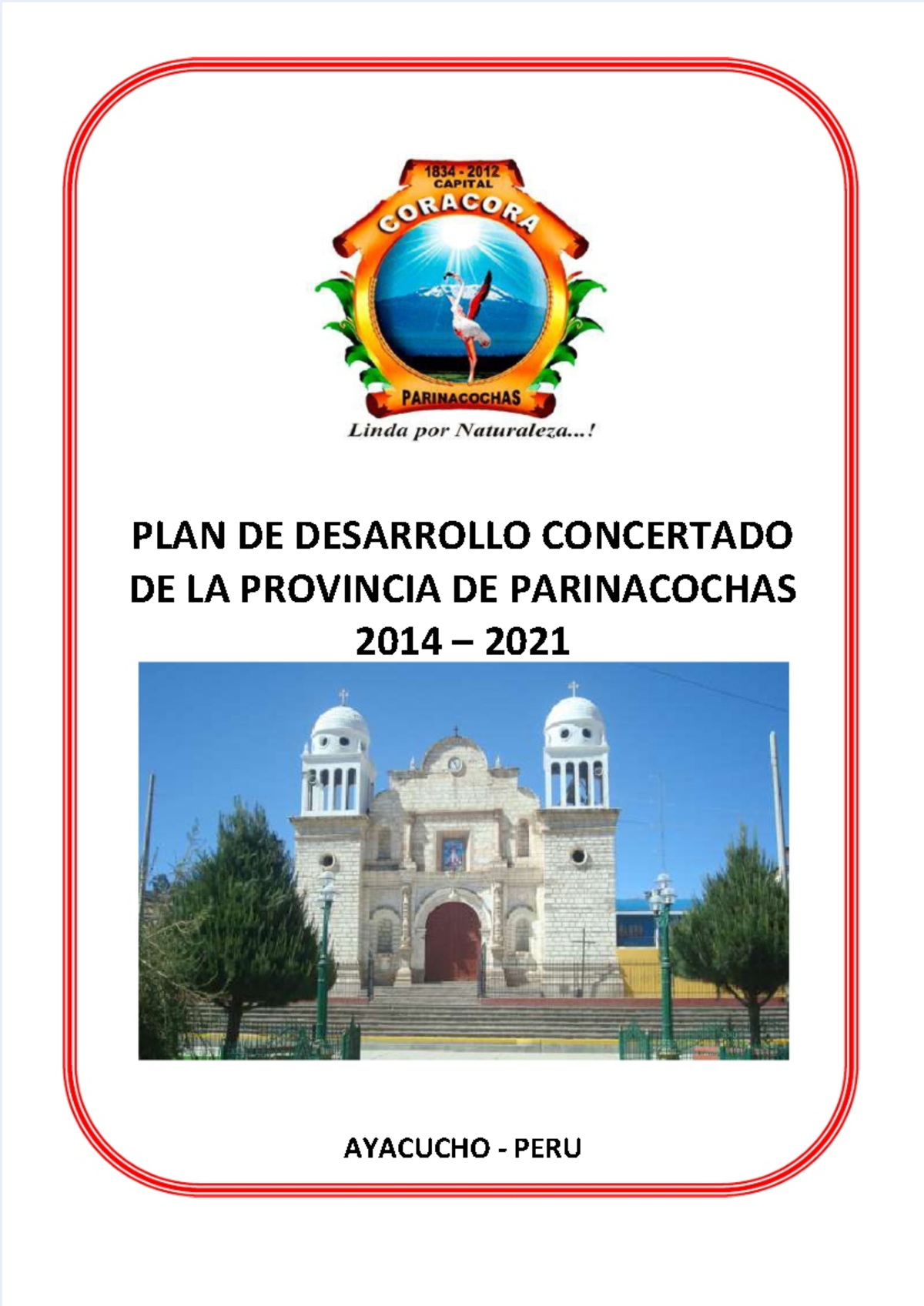 Plan de Desarrollo Concertado de Parinacochas 2014-2021 (PDC) - Studocu