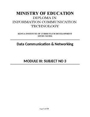 Programming level 6 learning guide - COMPETENCY BASED EDUCATION AND ...