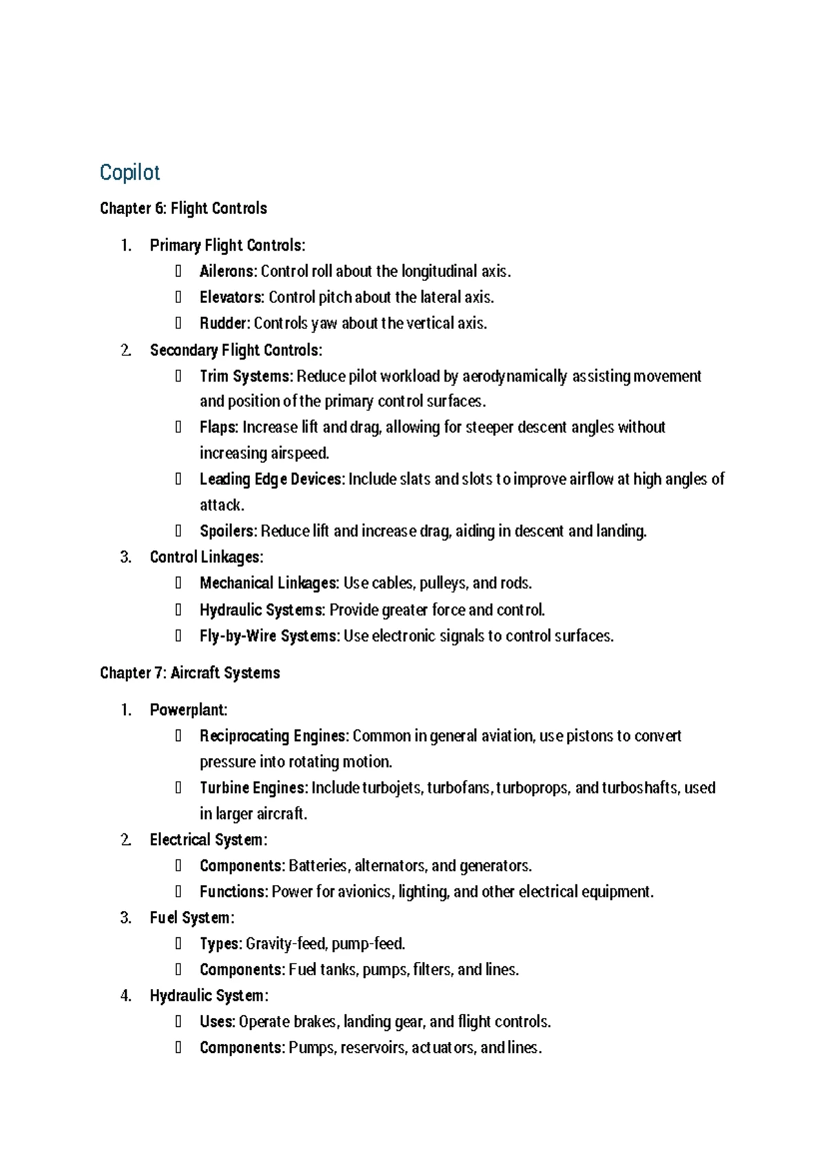 PHAK Notes: Intro to Flying & Aeronautical Decision-Making - Studocu