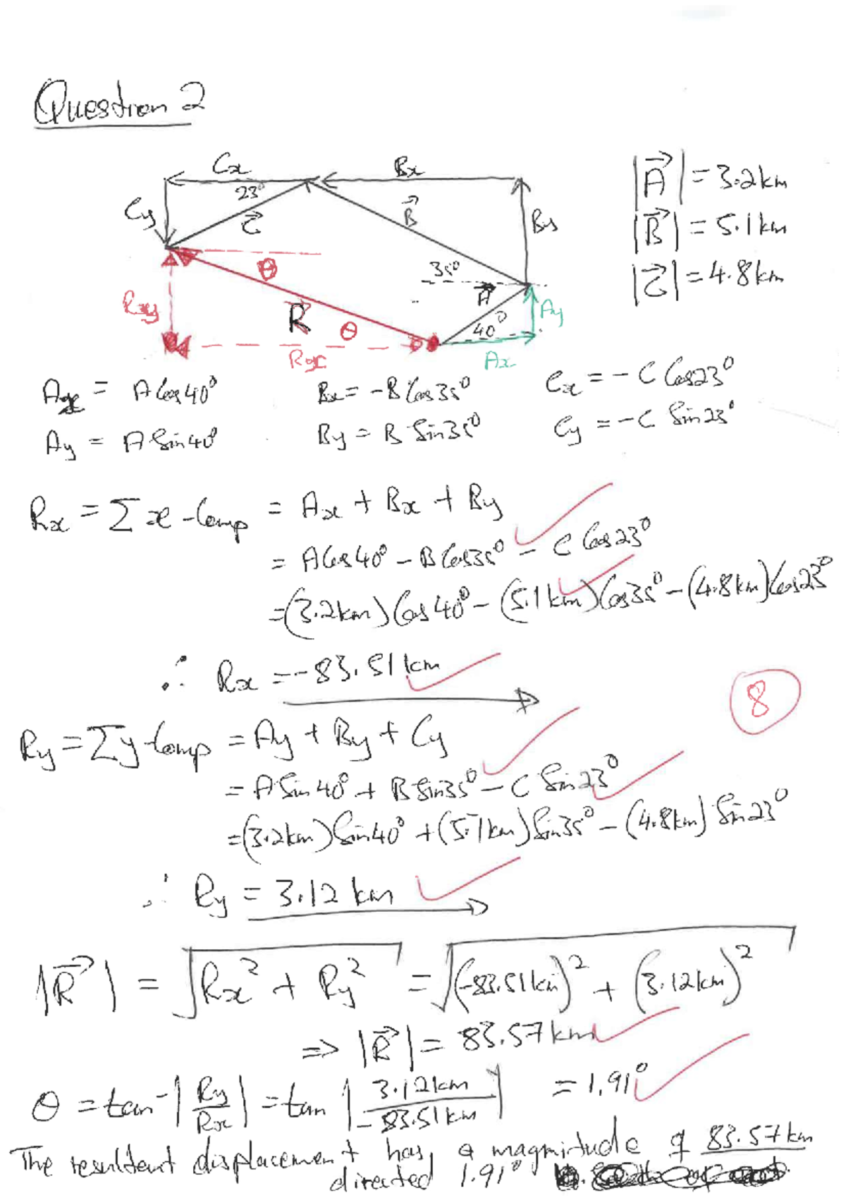 PHY 131 Tutorial Test 1 Memo - 27 FEB 2025 Session 1 & 2 - Studocu