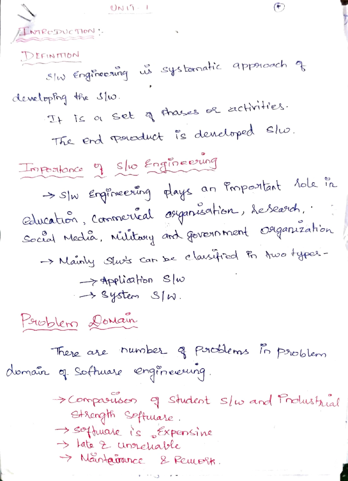 Advanced Software Engineering - Unit 1: Challenges and Processes ...