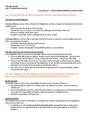 Business Management U3 AOS 1 Notes - VCE Business Management Unit 3 ...