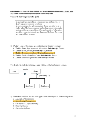 [Solved] Draw an ER diagram for the following scenario An online retail ...