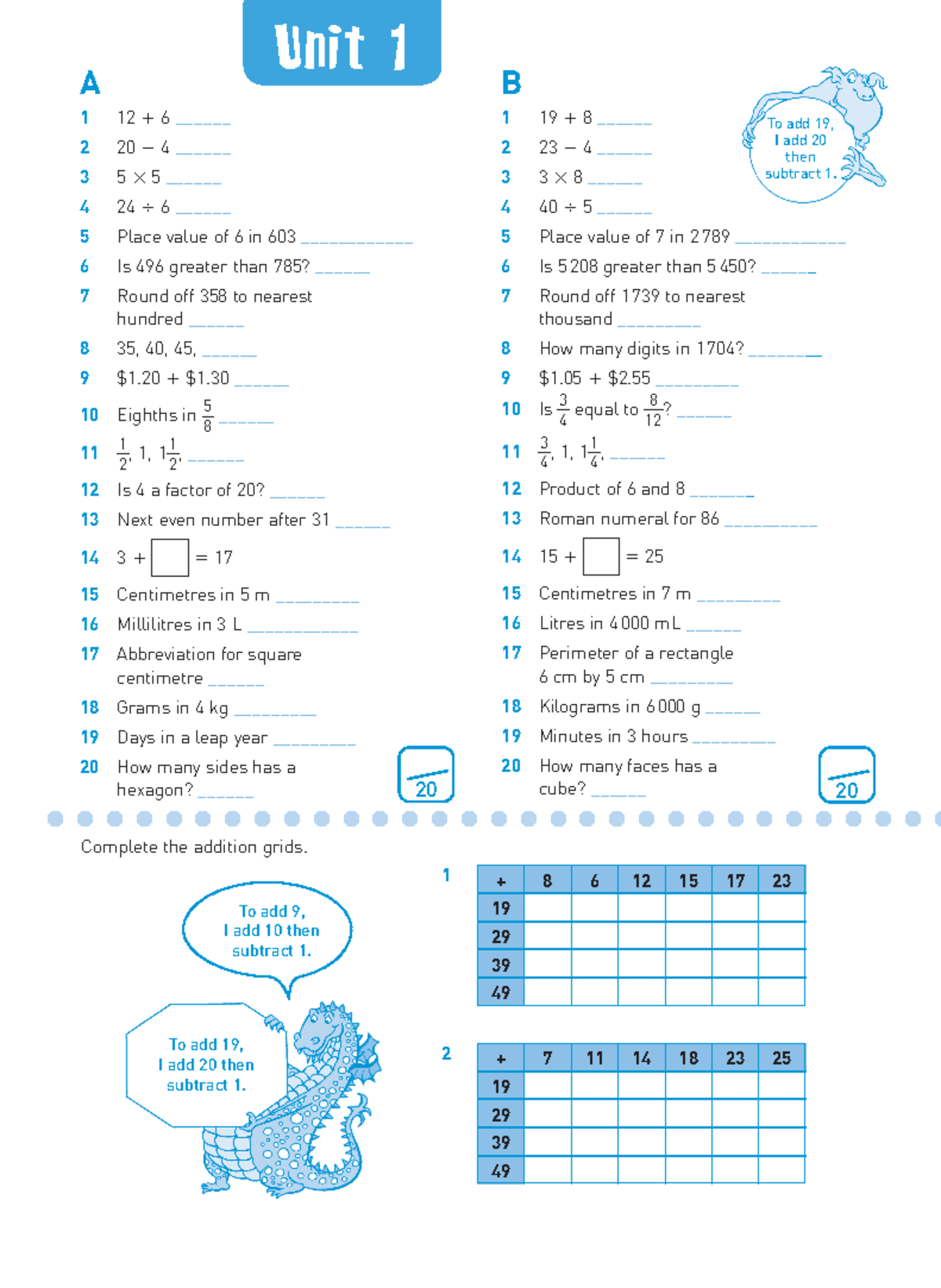 Mental Maths YR5 - Practice Exercises & Solutions - Studocu