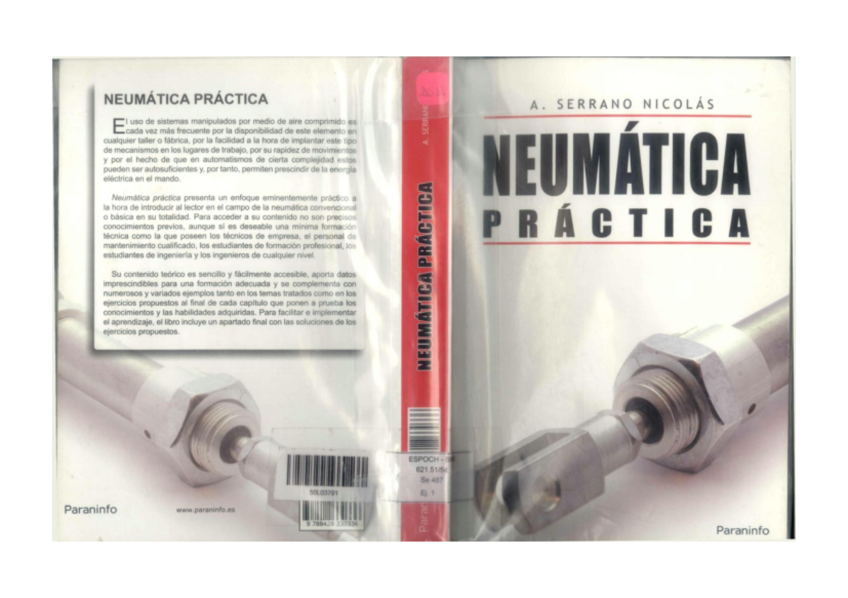 Libro De La Materia De Neumatica Practica Escrito Por Serrano Nicolas - Hidraulica y Neumatica ...