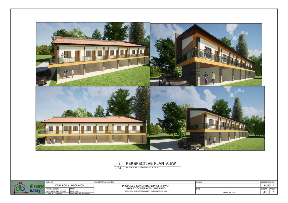 BLDG. 3 - Proposed 2-Storey Commercial Building Plan (Project A) - Studocu