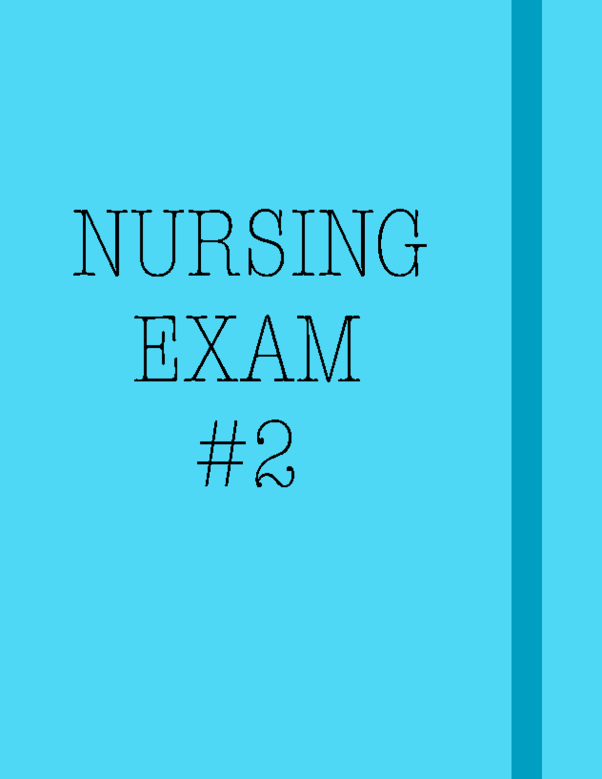 NURS 202 - Nursing Exam 2 Study Notes on Vital Signs & Medications ...