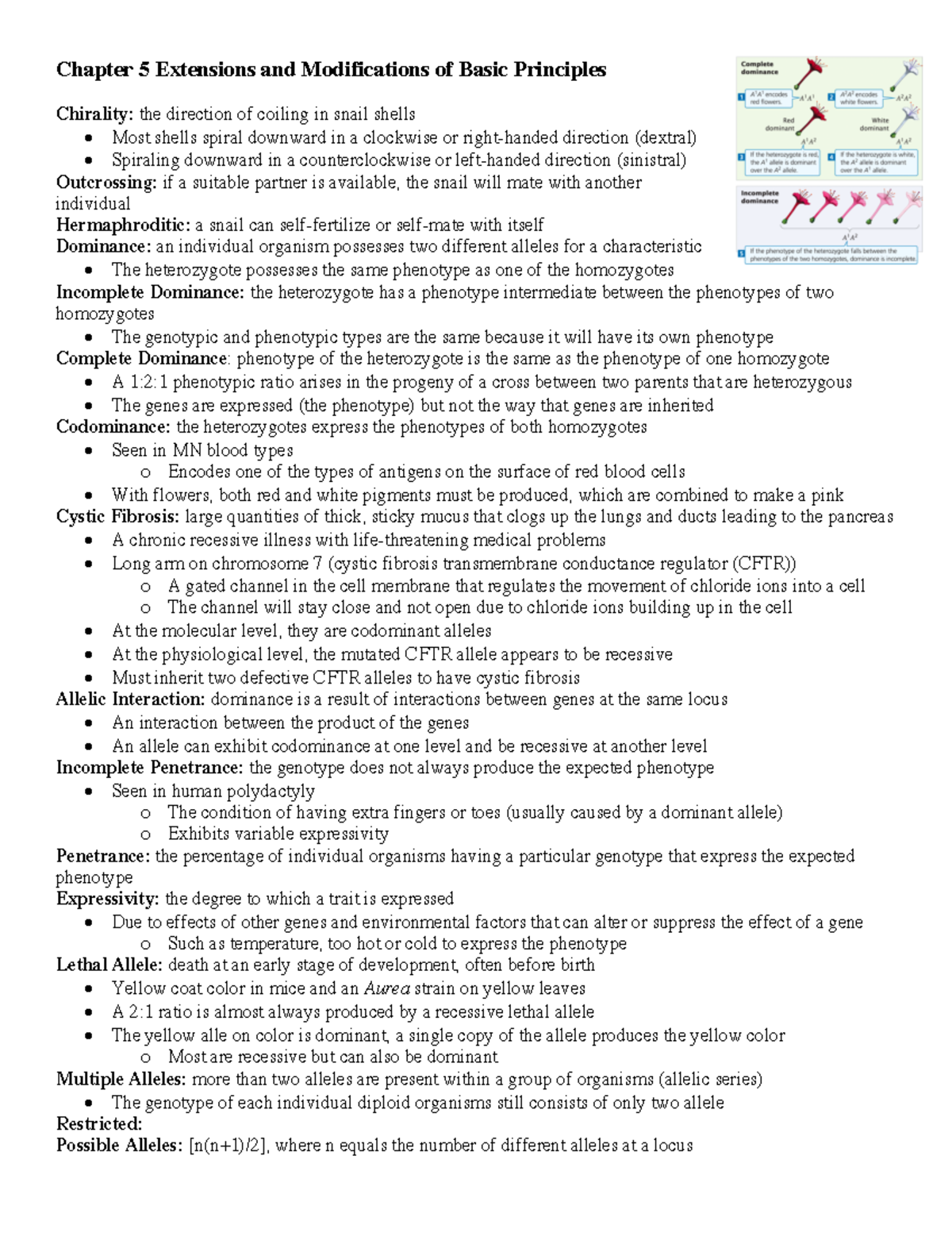 Chapter 5 Extensions and Modifications of Basic Principles - Chapter 5 Extensions and ...