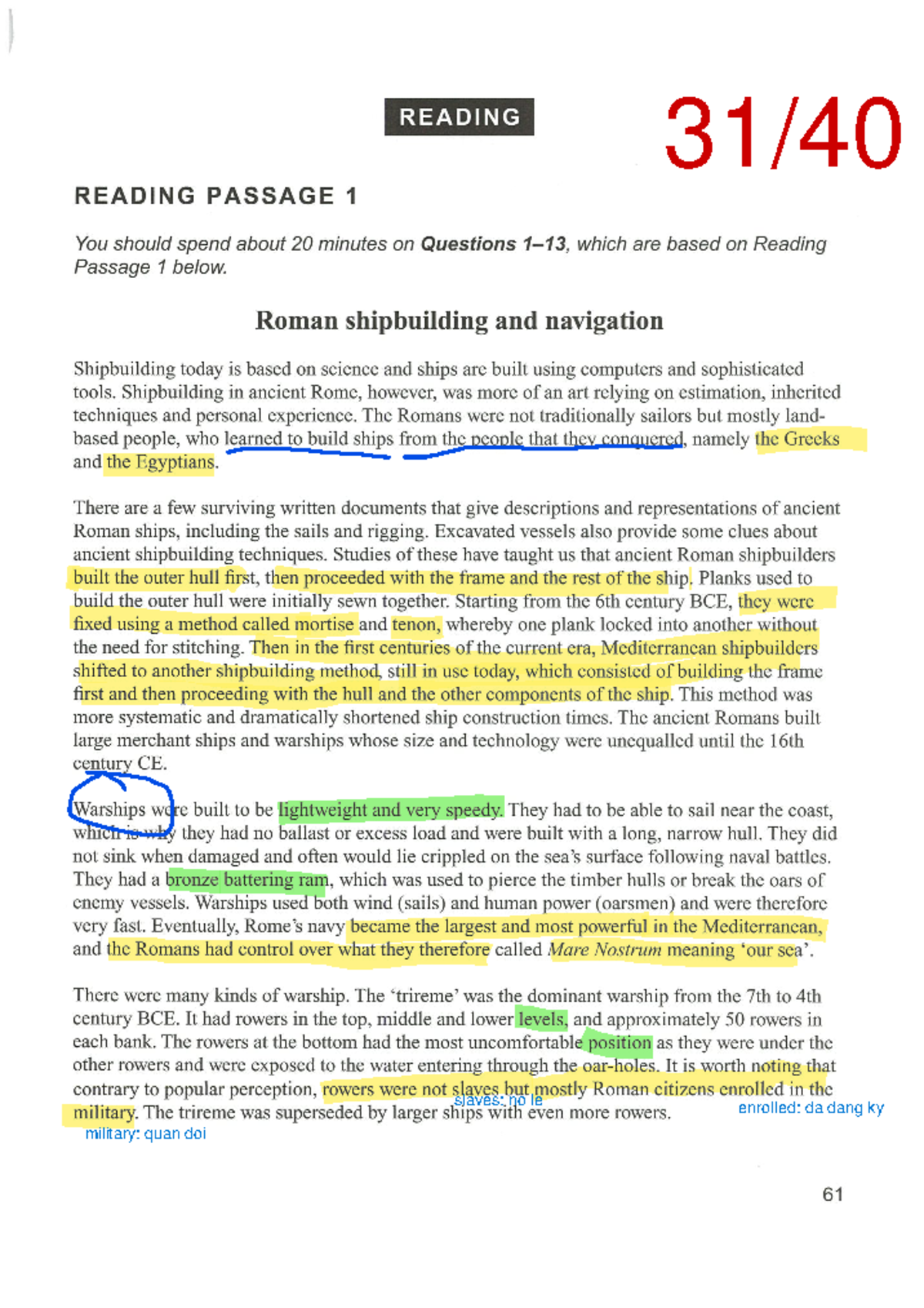 Reading Test 3 - JHVS: Insights on Military and Archaeological Themes ...