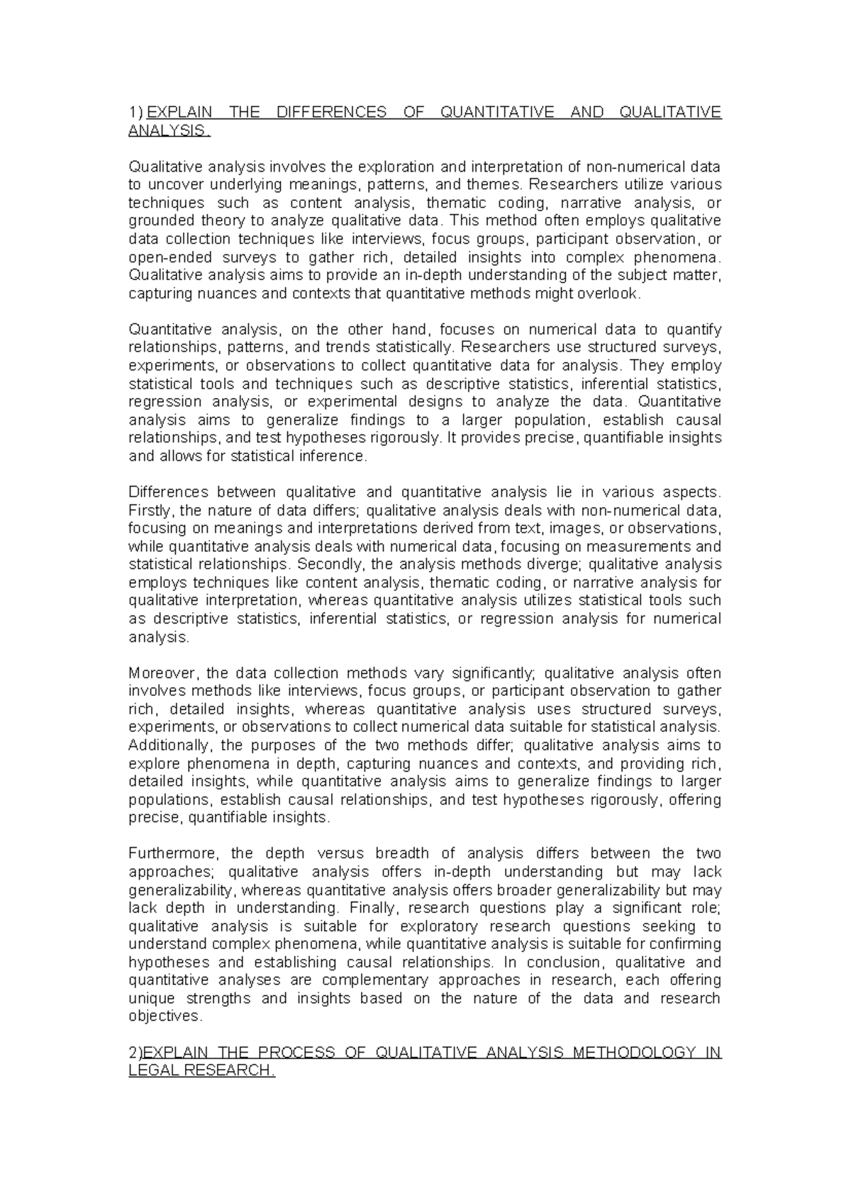 Explaining the Key Differences Between Quantitative & Qualitative ...