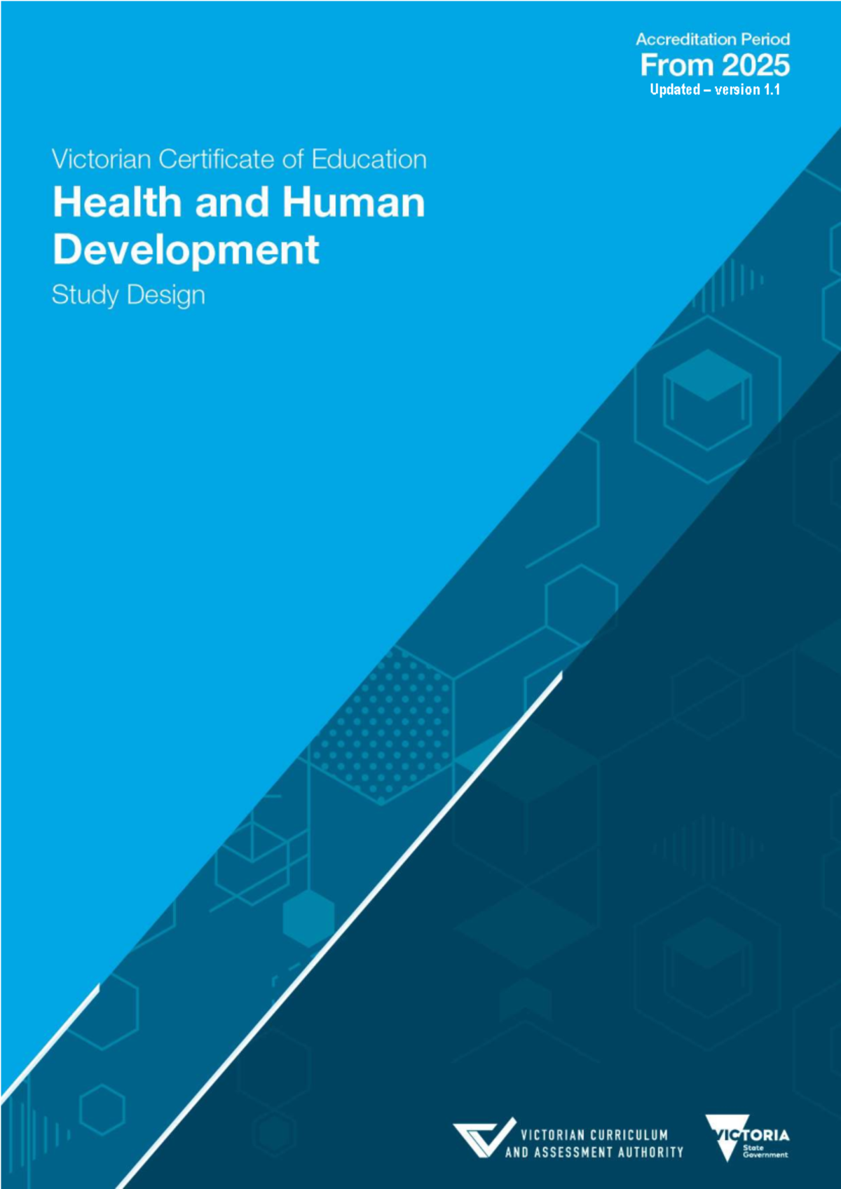 VCE Health and Human Development Study Design 2025: Key Updates and ...