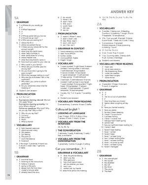 Solutions Upper-Intermediate 3ed Workbook Key - W… - Workbook answer ...