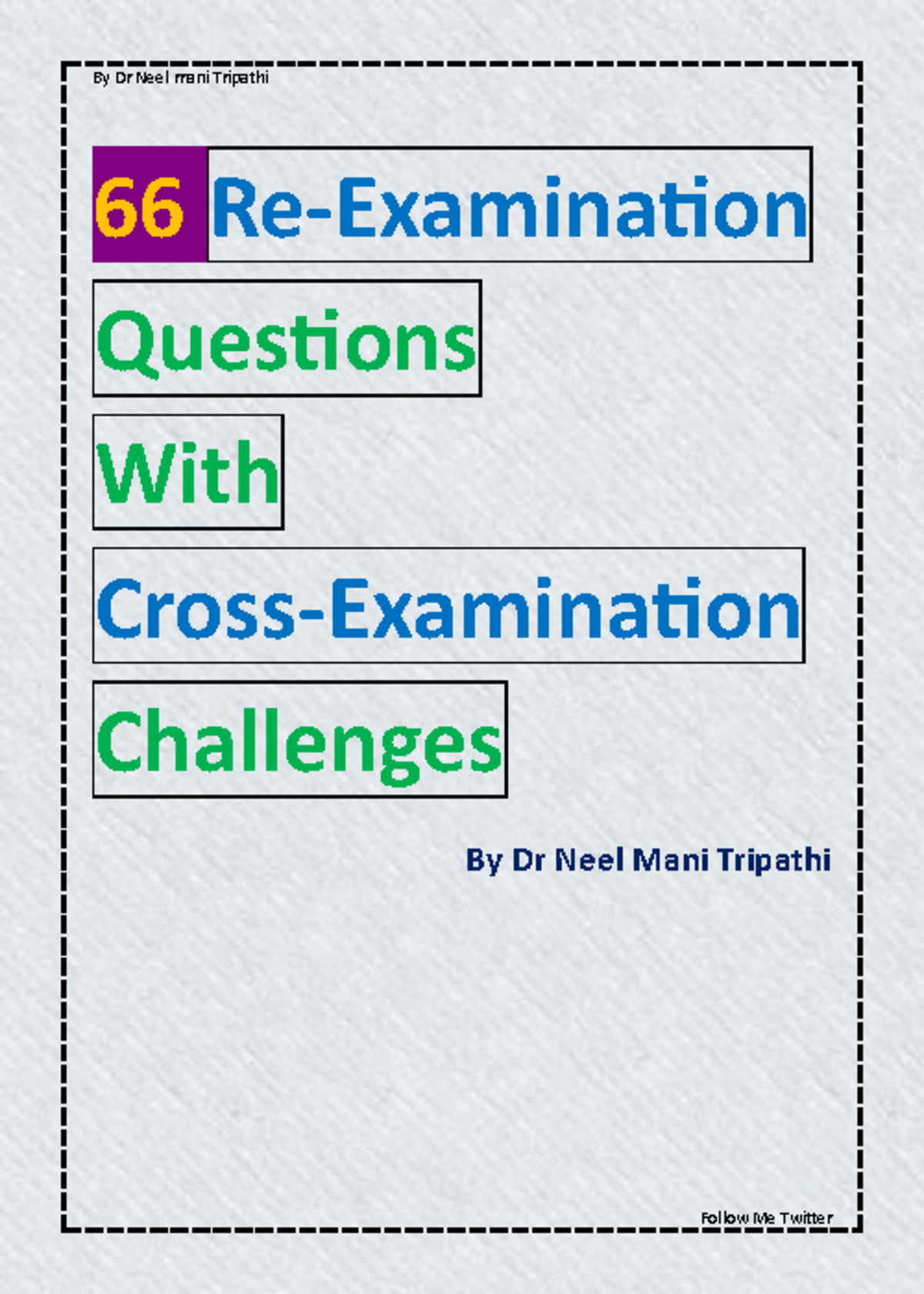 66 Re Examination Questions 1740910069 - 66 Re-Examination Questions ...