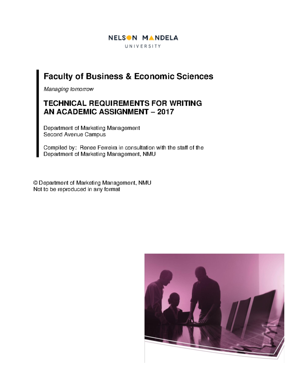 Technical Writing Guidelines for Academic Assignments - 2017 - Studocu