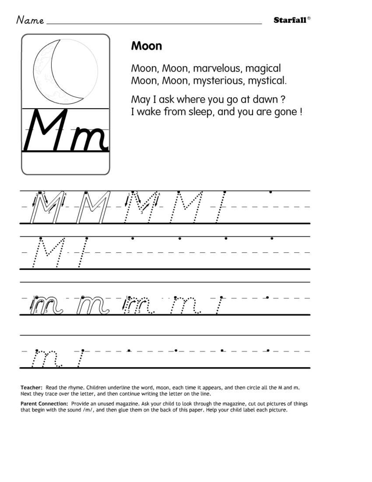 ABC Rhymes: Moon Exploration Activities for Kids - Studocu