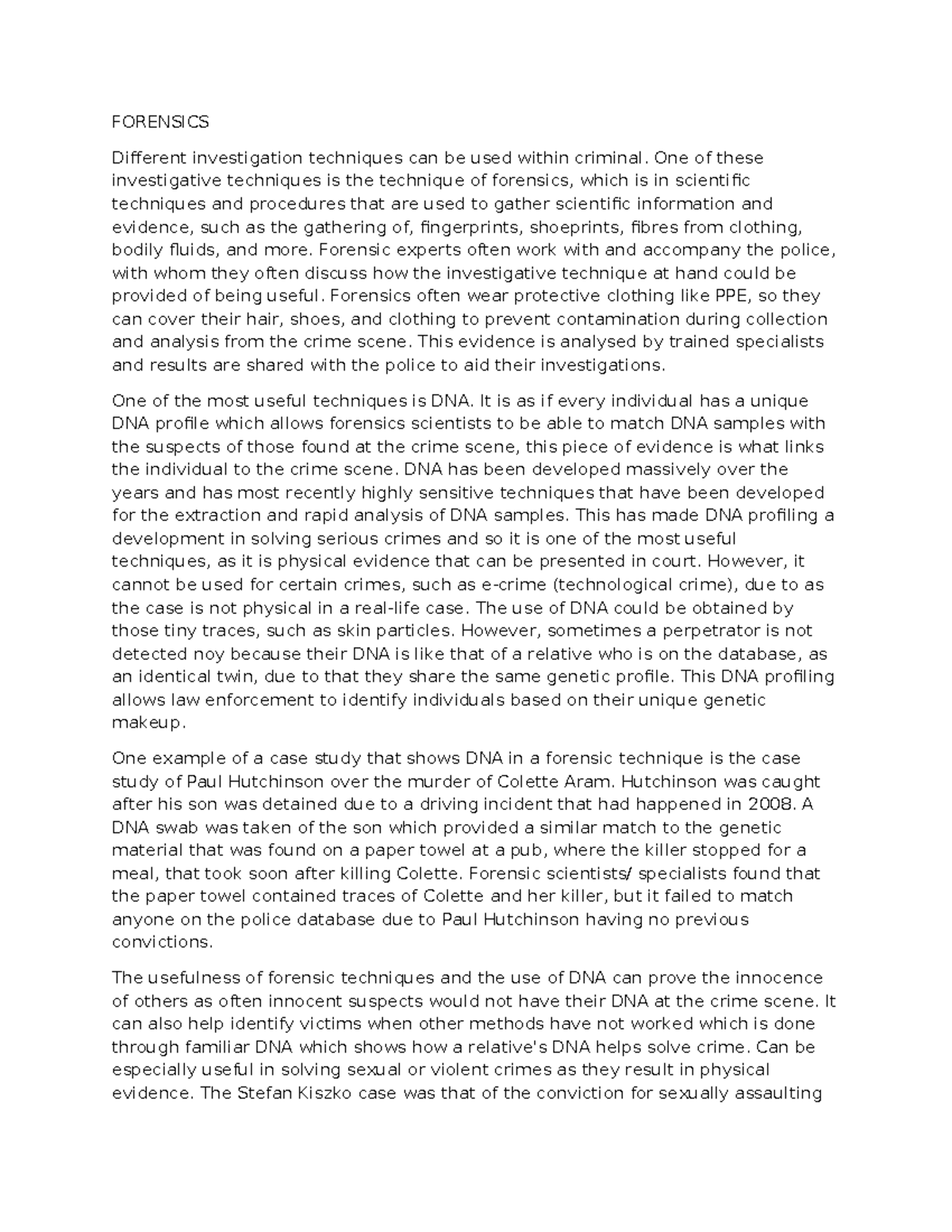 Forensic Investigation Techniques and Case Studies - AC 1.2 Write Up ...