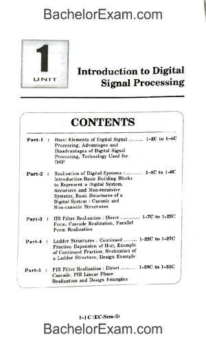 [Solved] Given x 1 0 7 Find X using DIT FFT algorithm - Digital signal ...