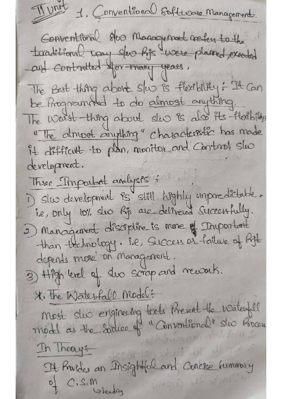 SPPM 2-UNIT: Software Project Management Notes and Cost Estimation ...