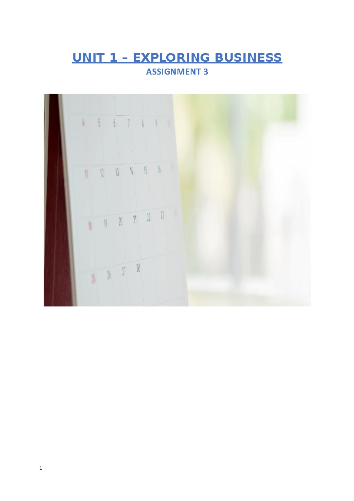 Unit 24 assignment 1 - EMPLOYMENT RIGHTS AND EQUALITY IN THE WORKPLACE Content page Pass ...