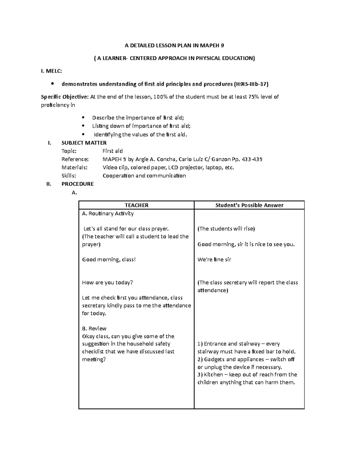 4A's Lesson Plan - express permission, obligation and prohibition using ...