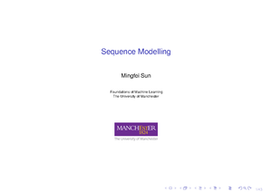 Foundations of Machine Learning: Lecture on Neural Networks - Neural ...