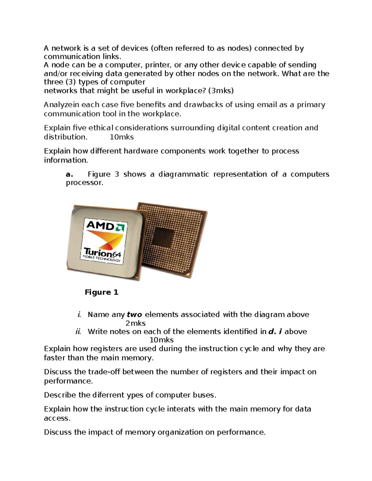 ICT Essentials Short Answer & Essay Questions: Key Concepts and ...