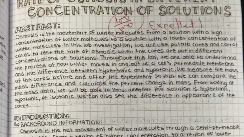 IMG 8494 - Lab report for AP Lab - CONCENTRATION OF SOLUTIONS ABSTRACT ...