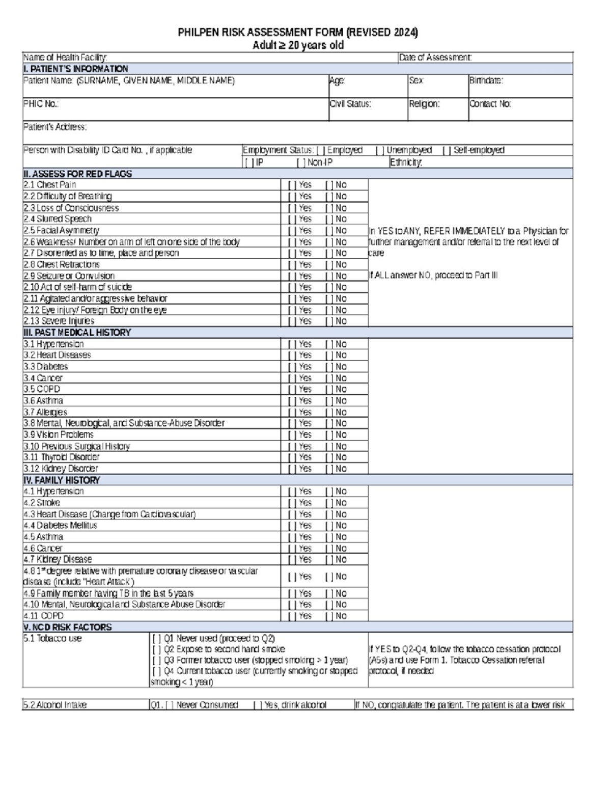 Phil-PEN-form - .[nbyvycfrvghb - PHILPEN RISK ASSESSMENT FORM (REVISED ...