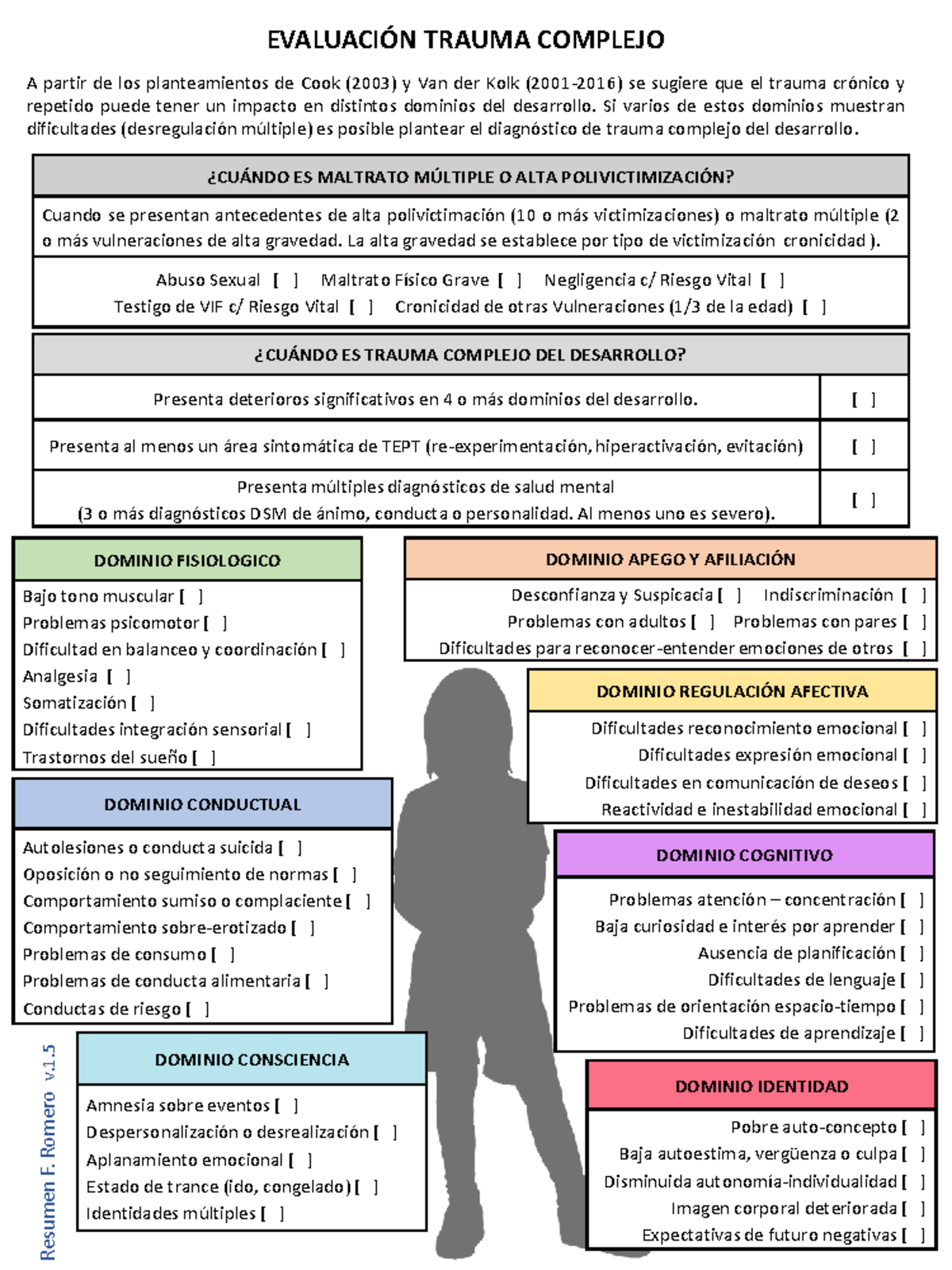 EVALUACIÓN DEL TRAUMA COMPLEJO EN DESARROLLO - EV Trauma Complejo 2 ...