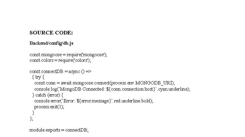 SOURCE CODE: Task Management App with Mongoose and Express - Studocu
