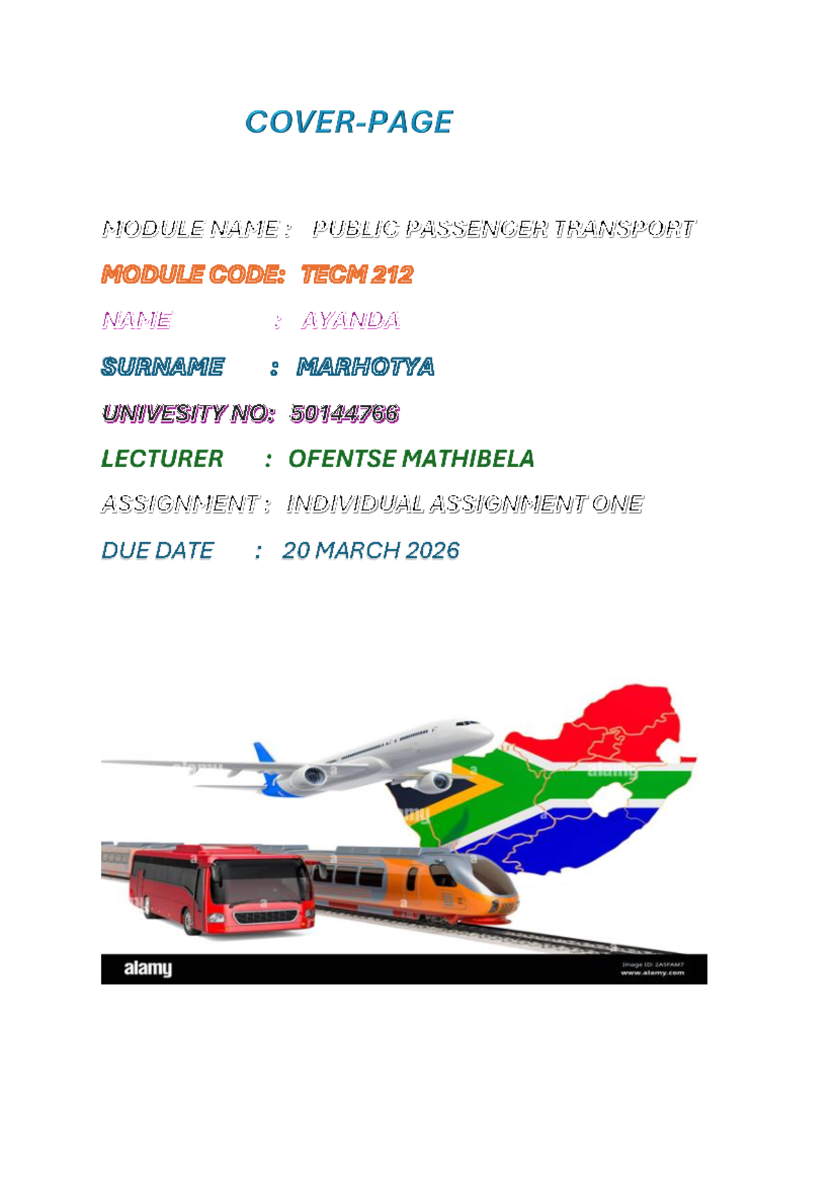 TECM 212 Assignment: Public Transport Reliability Issues and Impacts ...
