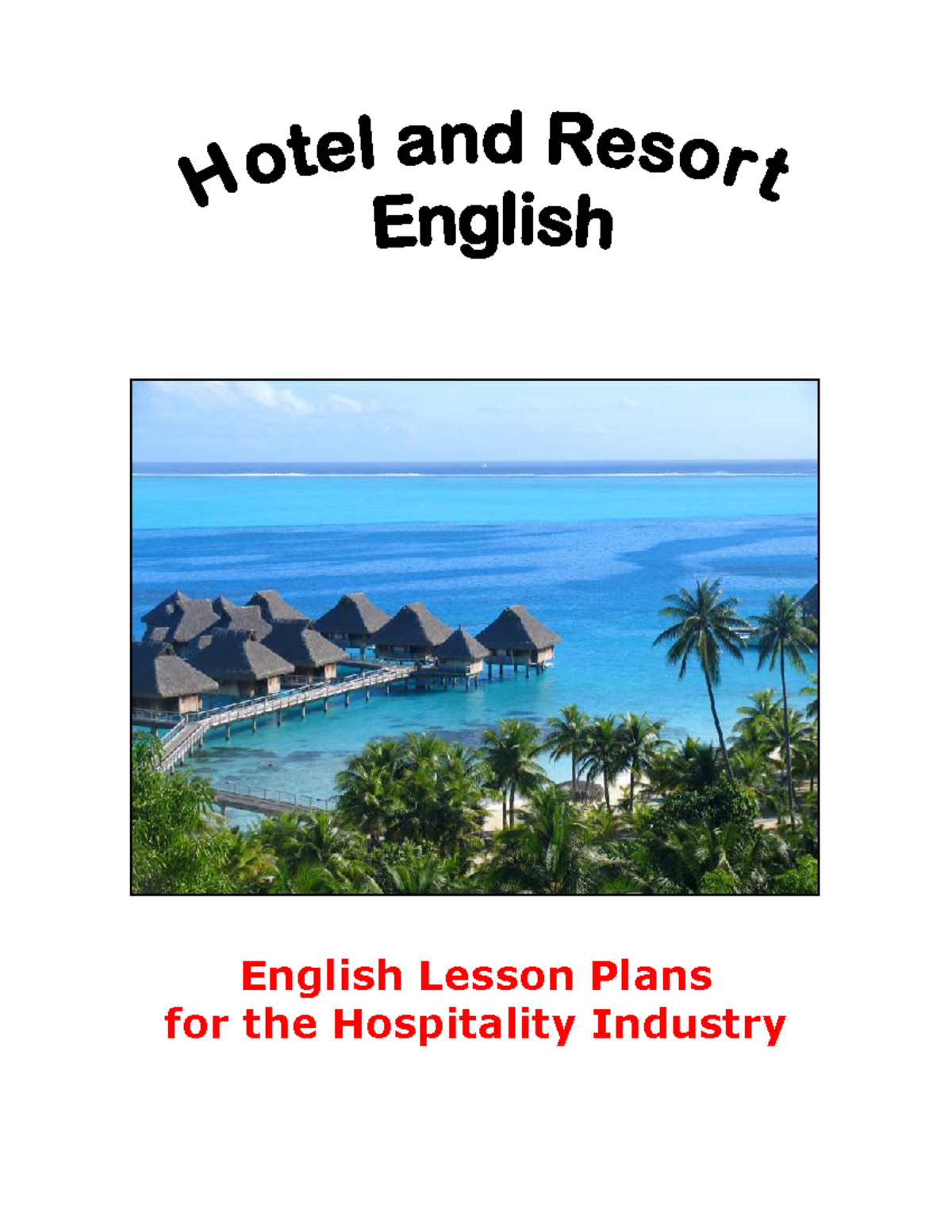 English Lesson Plans for Hospitality: Module Acham - Studocu