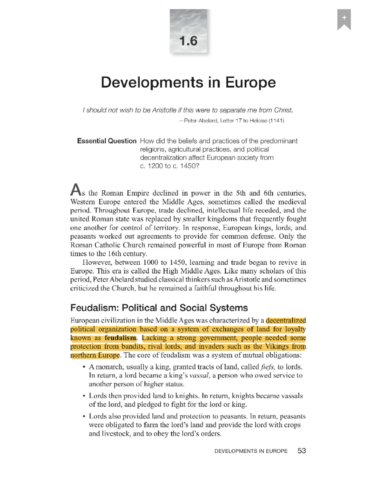Amsco Textbook Chapter 1.6 Study Guide and Summary - Studocu