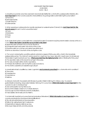 Module 6 Exam - Questions Submission Date: 9/20/2022Submission Date: 9 ...