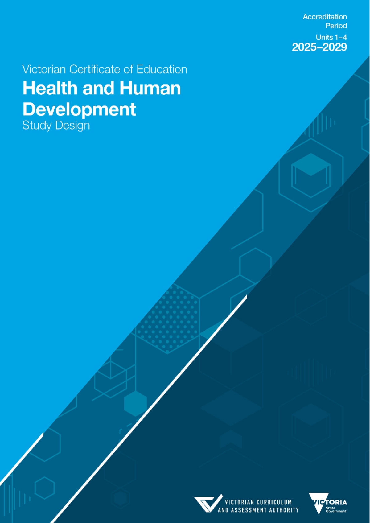 2025 HHD SD - VCE Health and Human Development Study Design Guide - Studocu