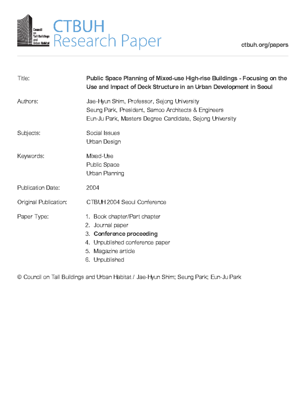 367991262 Public Space Planning in Mixed-use High-Rise Buildings in ...