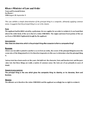 11 Incorporeal things in the Law of Property - Incorporeal things ...