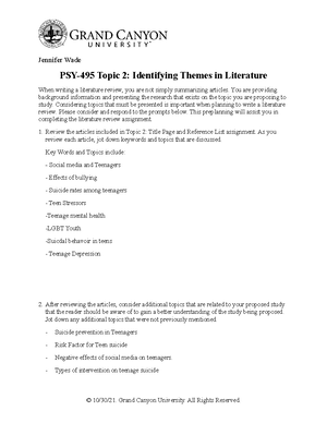 [Solved] Your comprehensive approach to submitting your study on the - Professional Capstone ...
