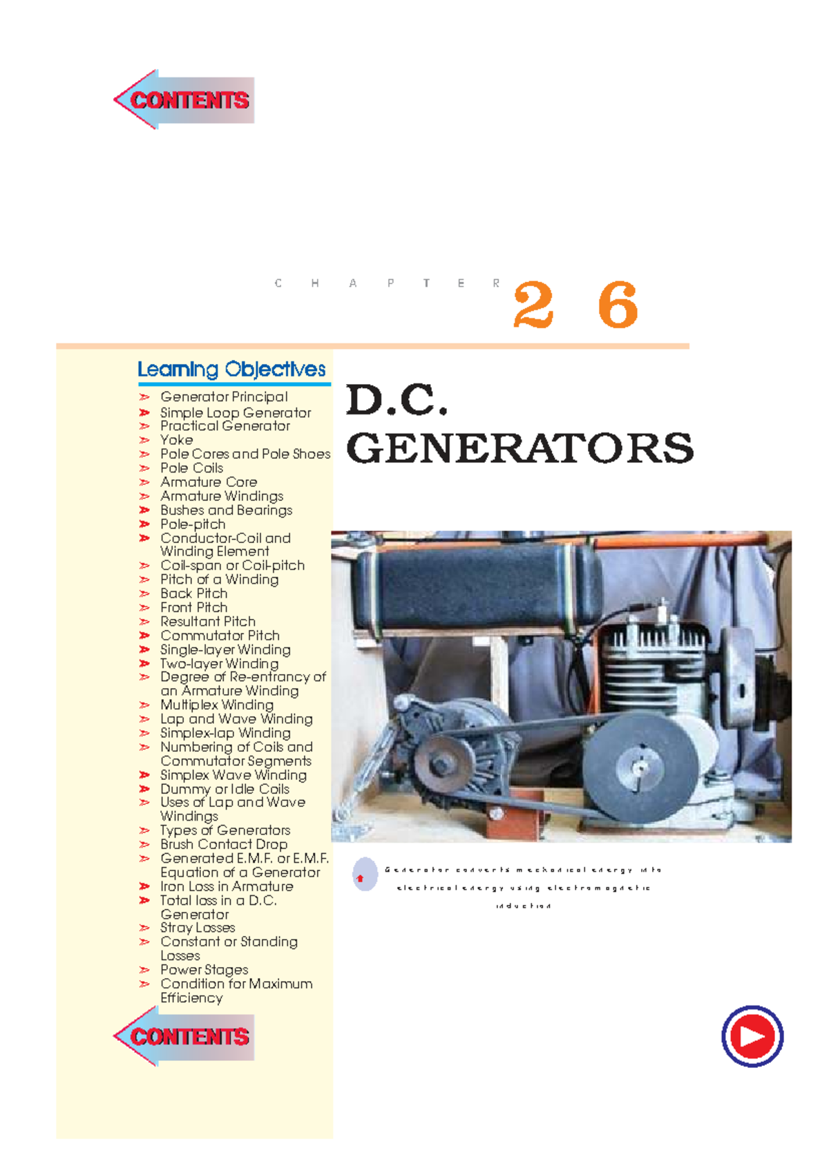 26. D.C. Generators: Principles and Construction Overview - Studocu