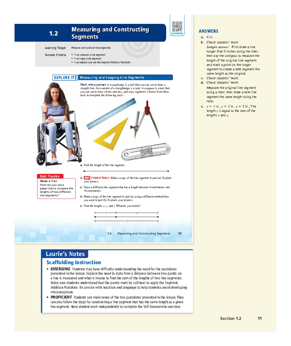 Geometry Chapter 1: Basics of Points, Lines, and Planes Notes - Studocu