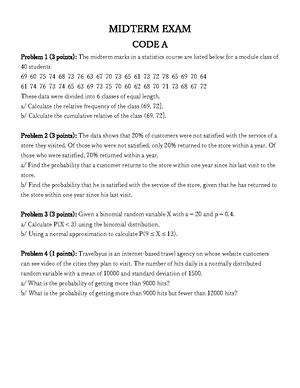 Final Assignment MAT1004 Code 5 updated - FINAL ASSIGNMENT Code: 5 Program: IB, AC, MIS, BDA ...