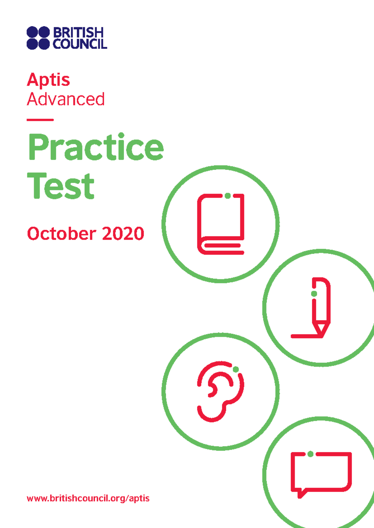 Aptis Advanced Practice Test - Grammar & Vocabulary Guide - Studocu